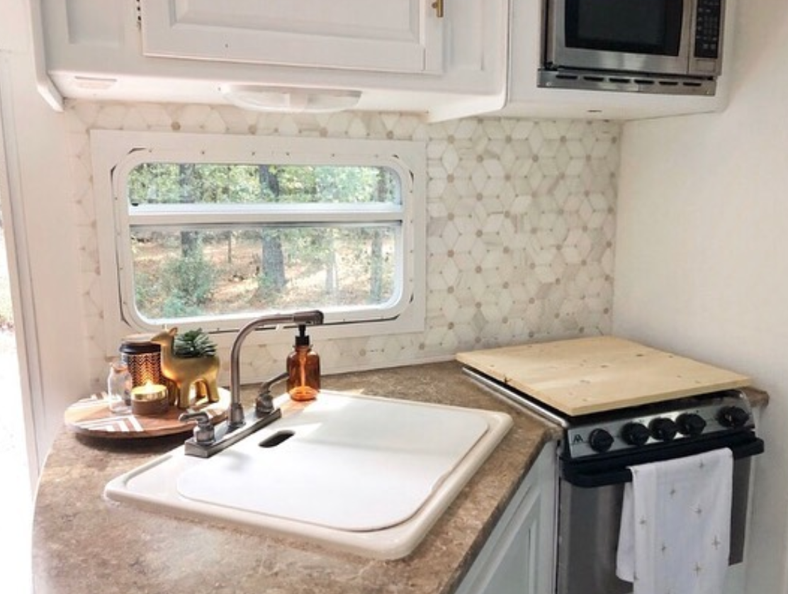 3 Easy Ways to Update Your RV Kitchen Backsplash! | RVshare