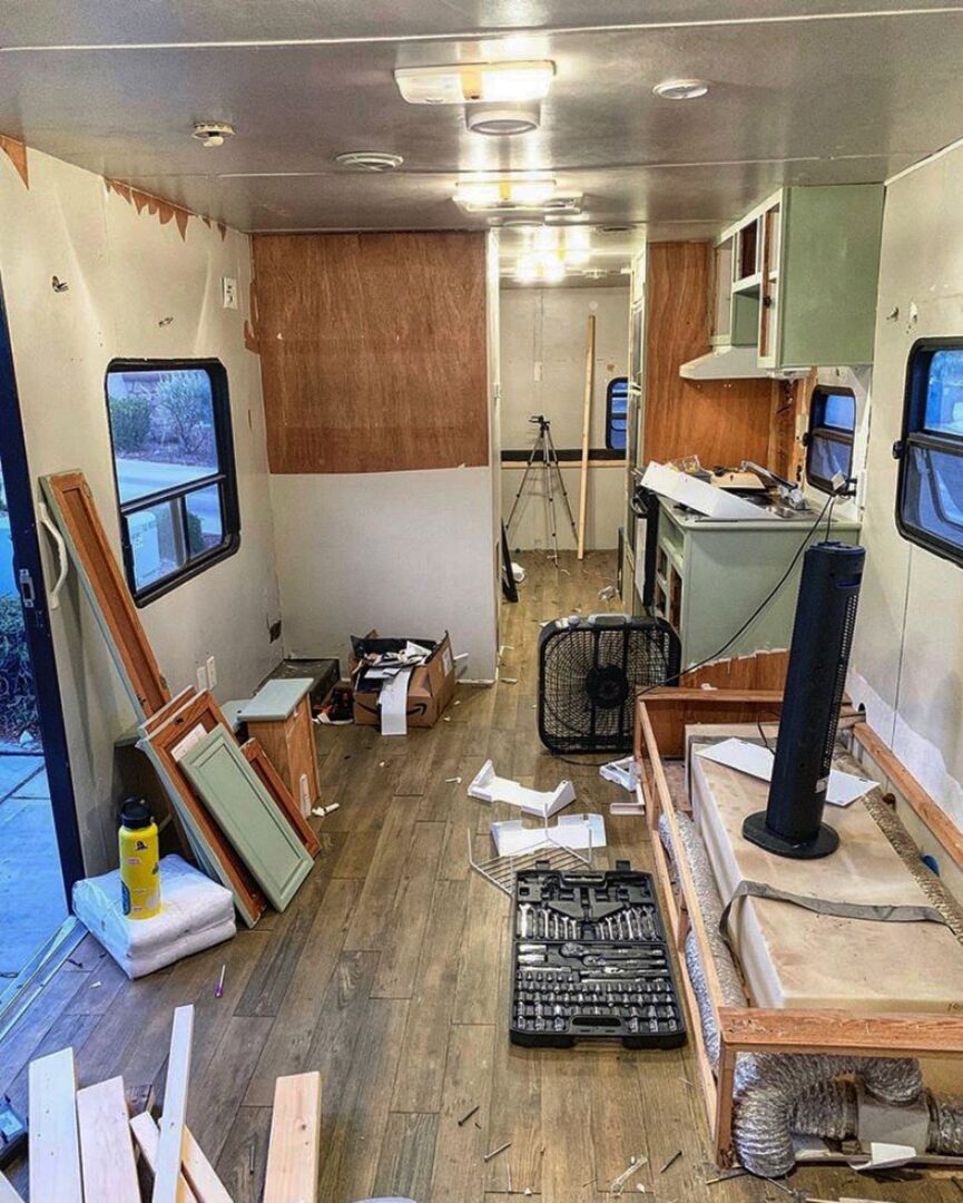 Travel Trailer Renovation: Before & After | RVshare