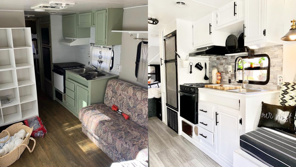 Travel Trailer Renovation: Before & After | RVshare