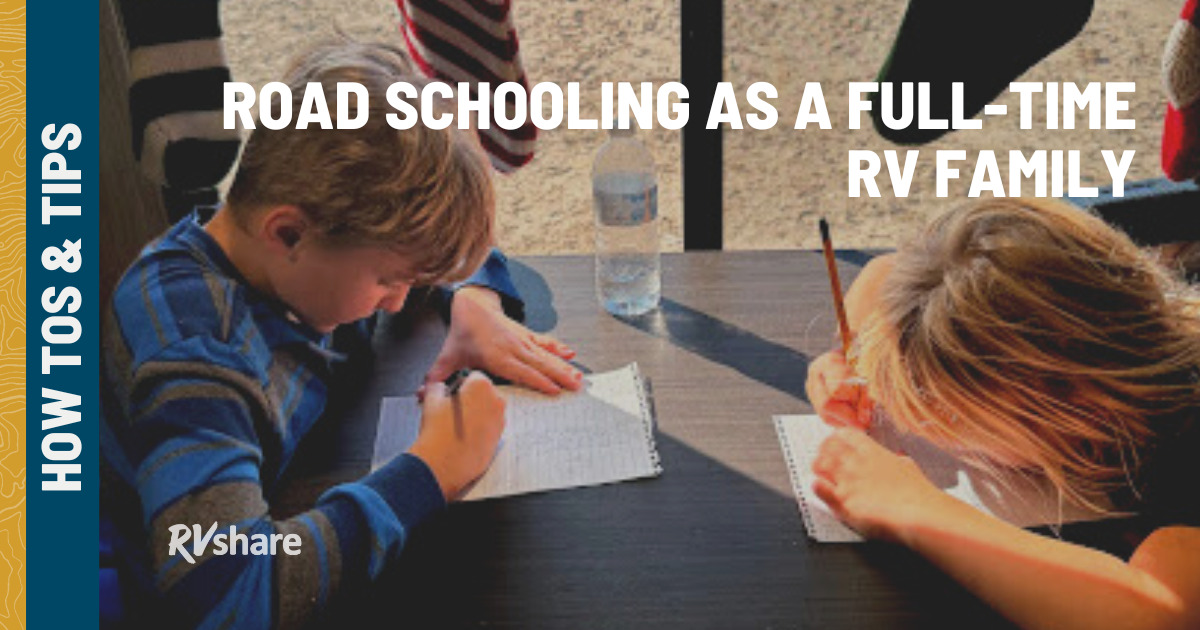 Road Schooling As A Full-Time RV Family with Happy Trails Family | RVshare
