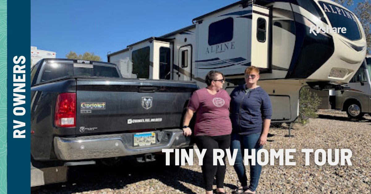 Tiny RV Home Tour with Wander Free and Queer | RVshare