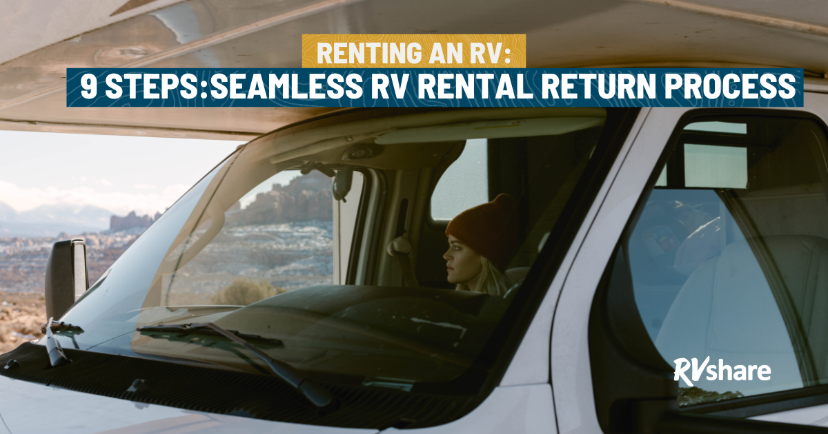 RV Rental Return Process in 9 Steps