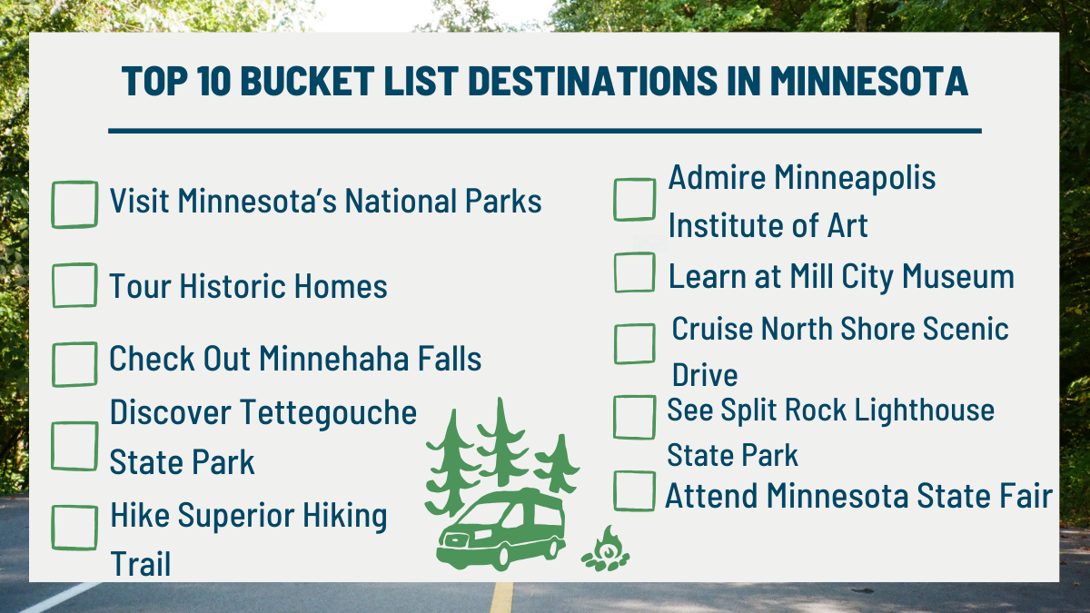 The Top 35 Bucket List Destinations in Minnesota | RVshare