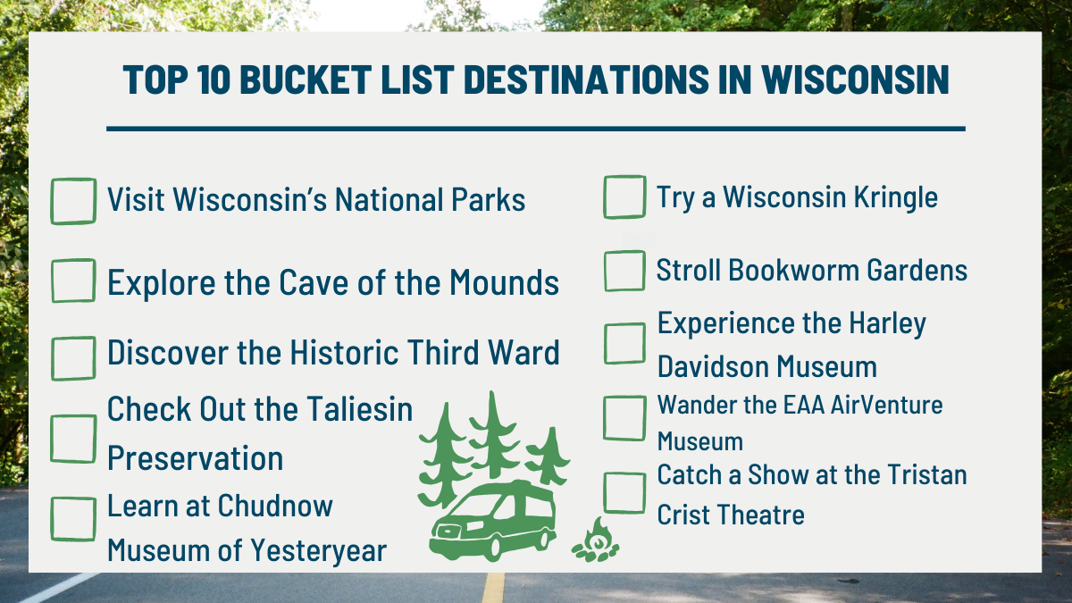 The Top 27 Bucket List Destinations in Wisconsin | RVshare