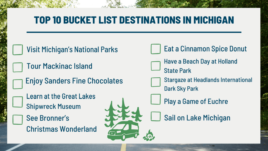 The Top 28 Bucket List Destinations in Michigan | RVshare
