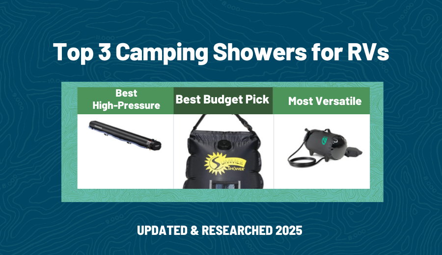 The Best 3 Camping Showers for RVs | RVshare